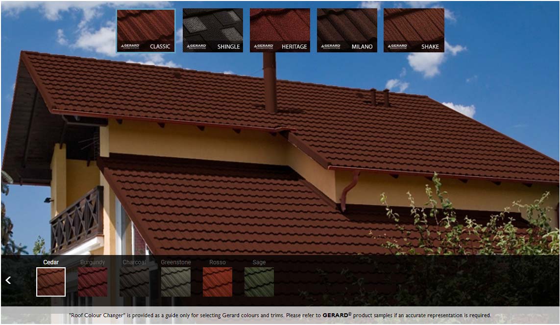 Helping you choose the perfect Gerard roof - Stone coated roof tiles